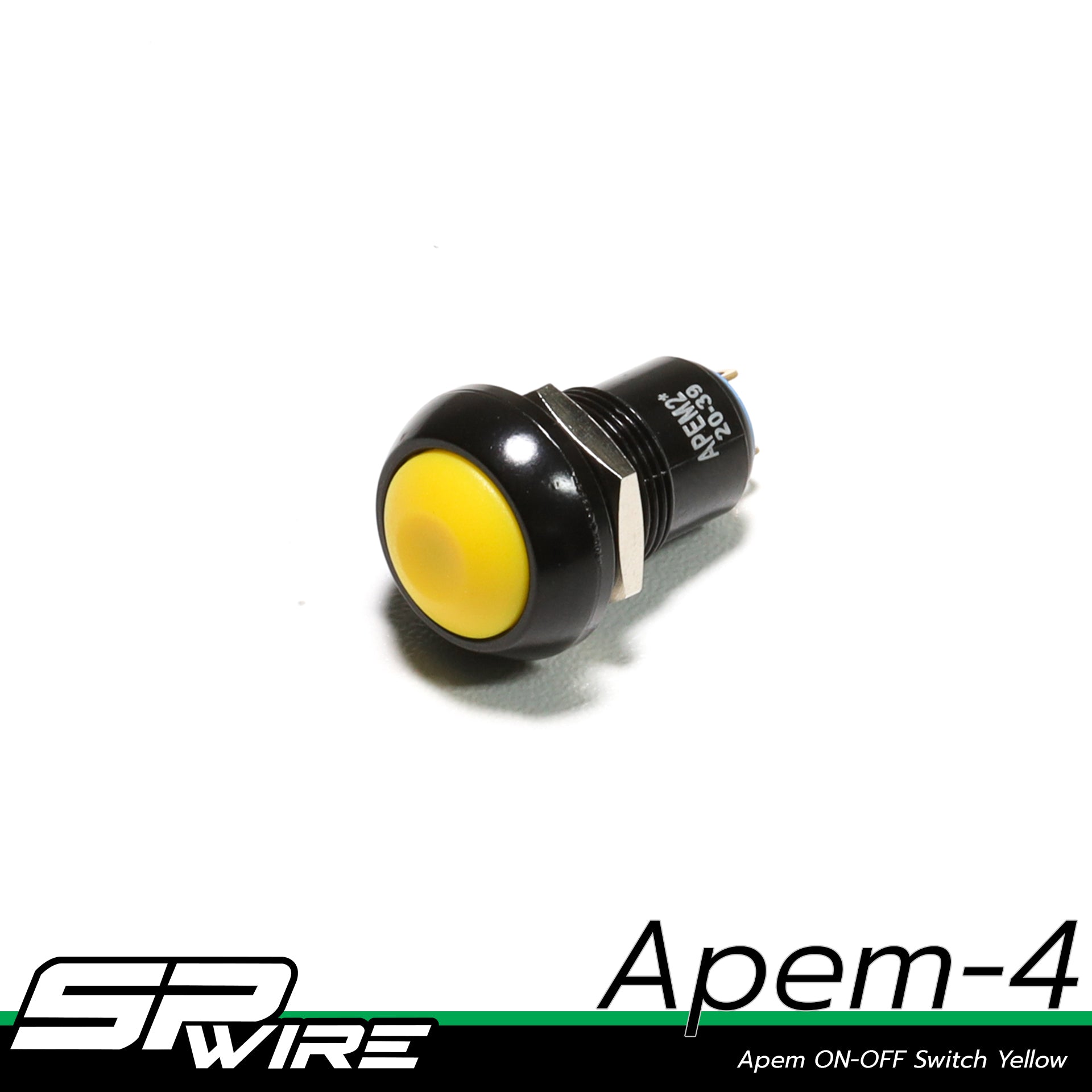 Apem-4 #Apem ON-OFF Switch Yellow – spwire